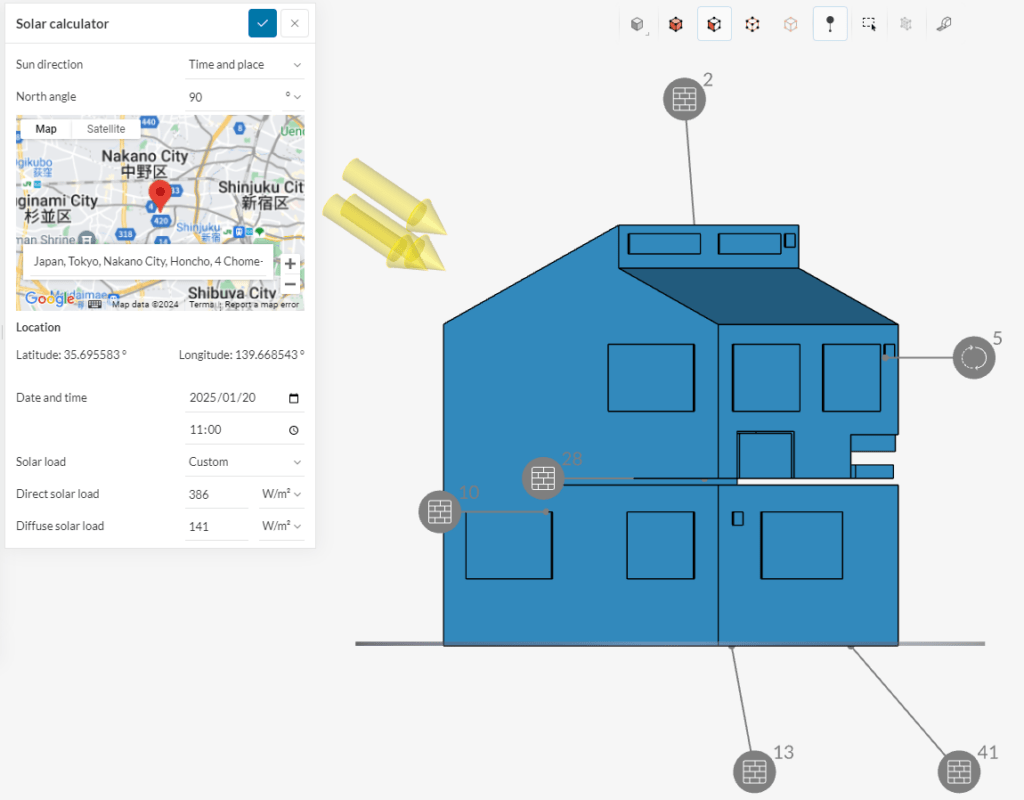 未経験から始める建物の温熱環境解析 -パッシブデザインの検証- SimScale