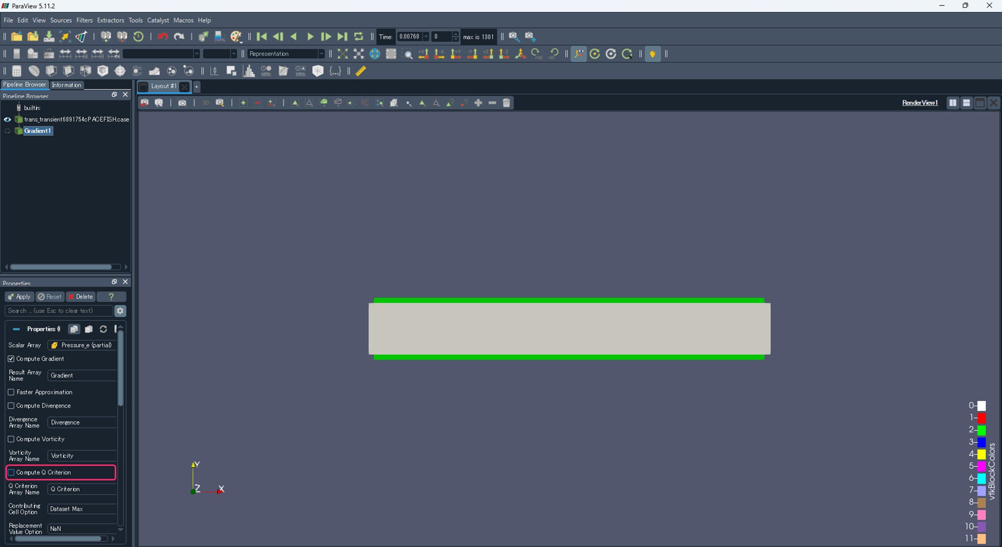 ParaViewでQ値(第二不変量)の可視化 - SimScale
