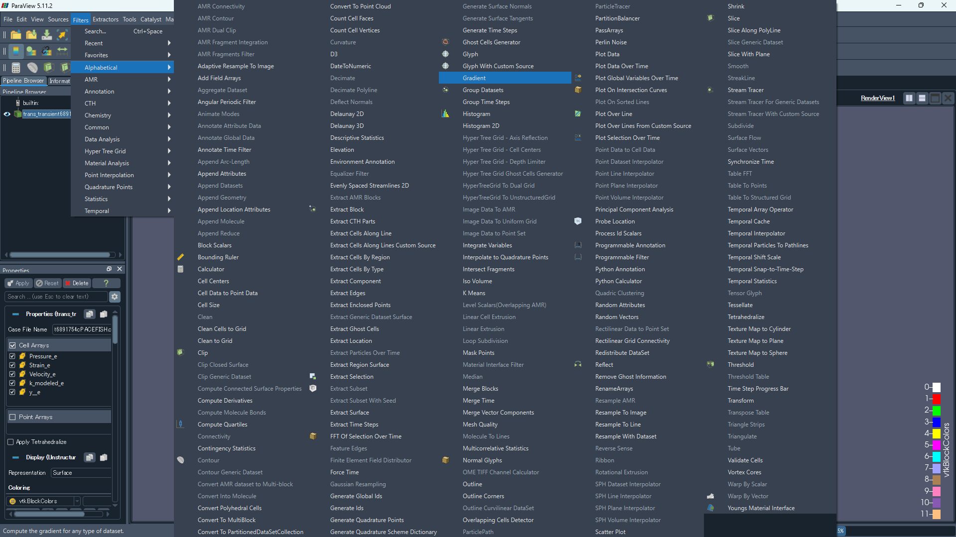 ParaViewでQ値(第二不変量)の可視化 - SimScale